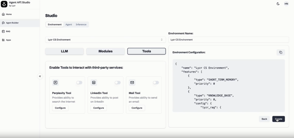 Build and Deploy AI Agents with Lyzr Agent API Studio