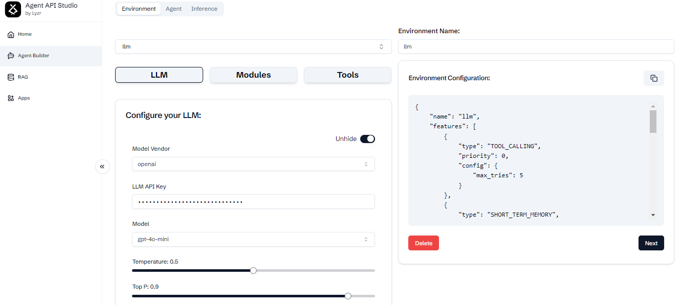Build and Deploy AI Agents with Lyzr Agent API Studio