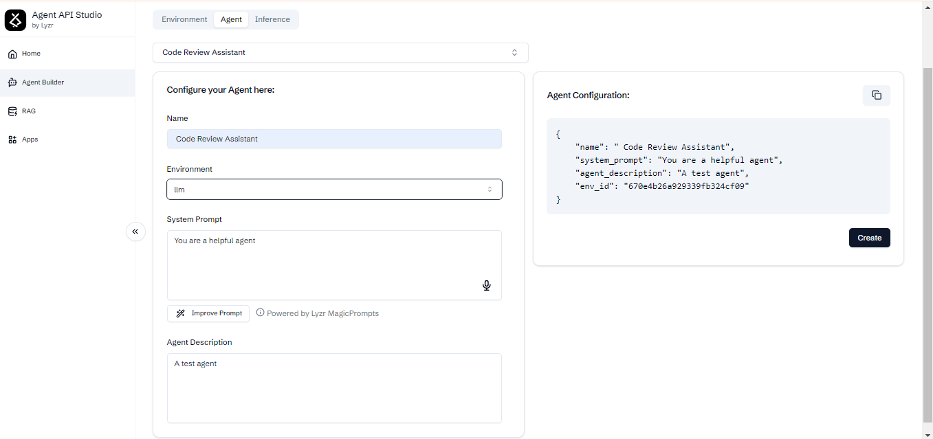 Build and Deploy AI Agents with Lyzr Agent API Studio