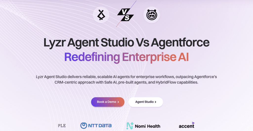 Lyzr Agent Studio vs Agentforce