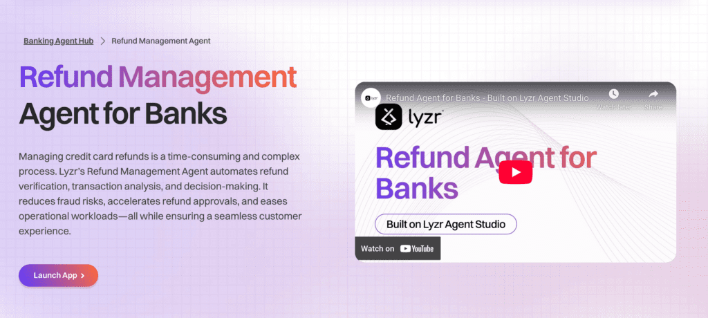 Refund Management Agent | Lyzr AI