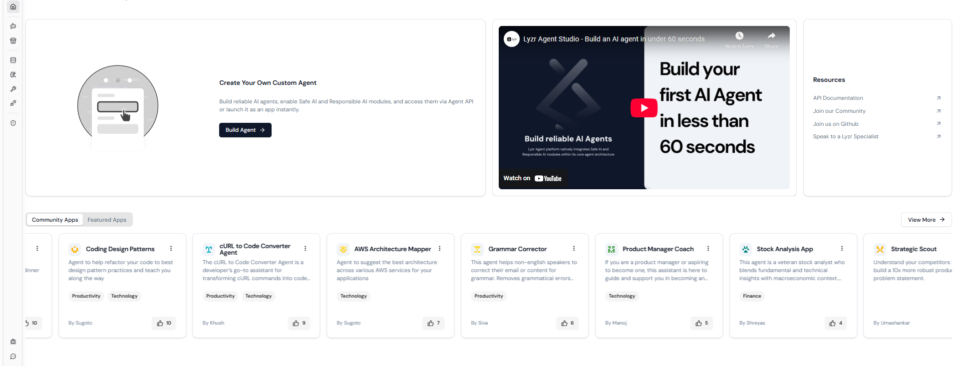 Learn how to build Gen AI Apps using Lyzr on AWS